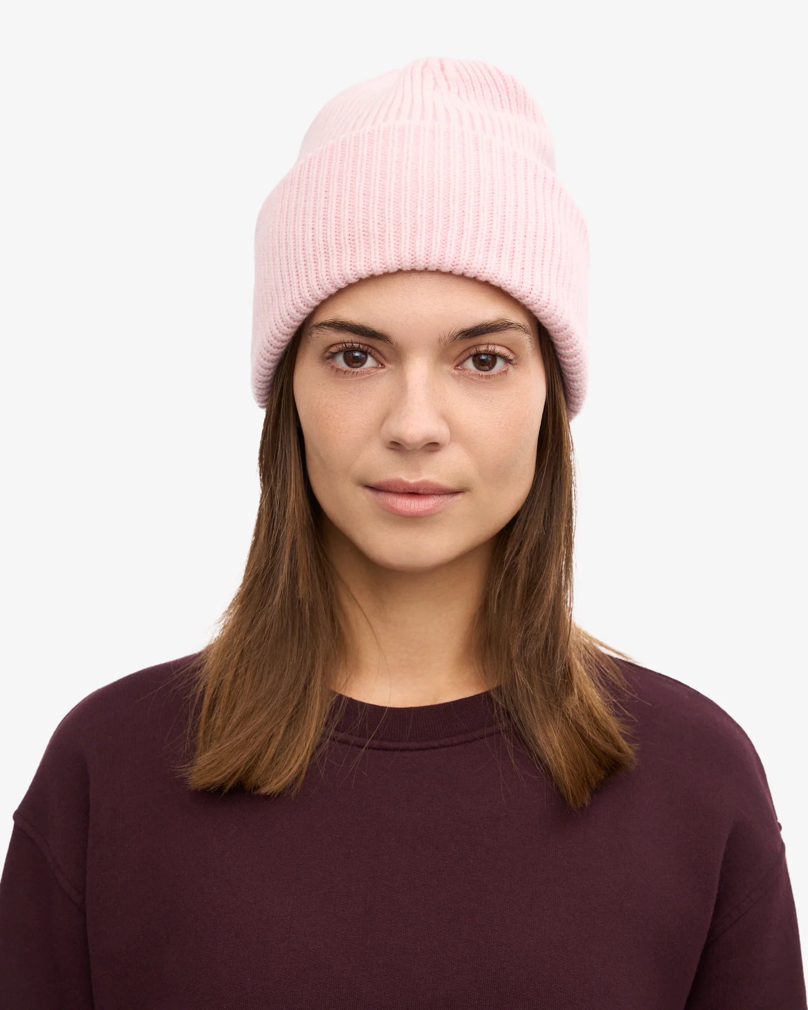 Colorful Standard Mütze Merino Wool Hat Faded Pink – myMEID